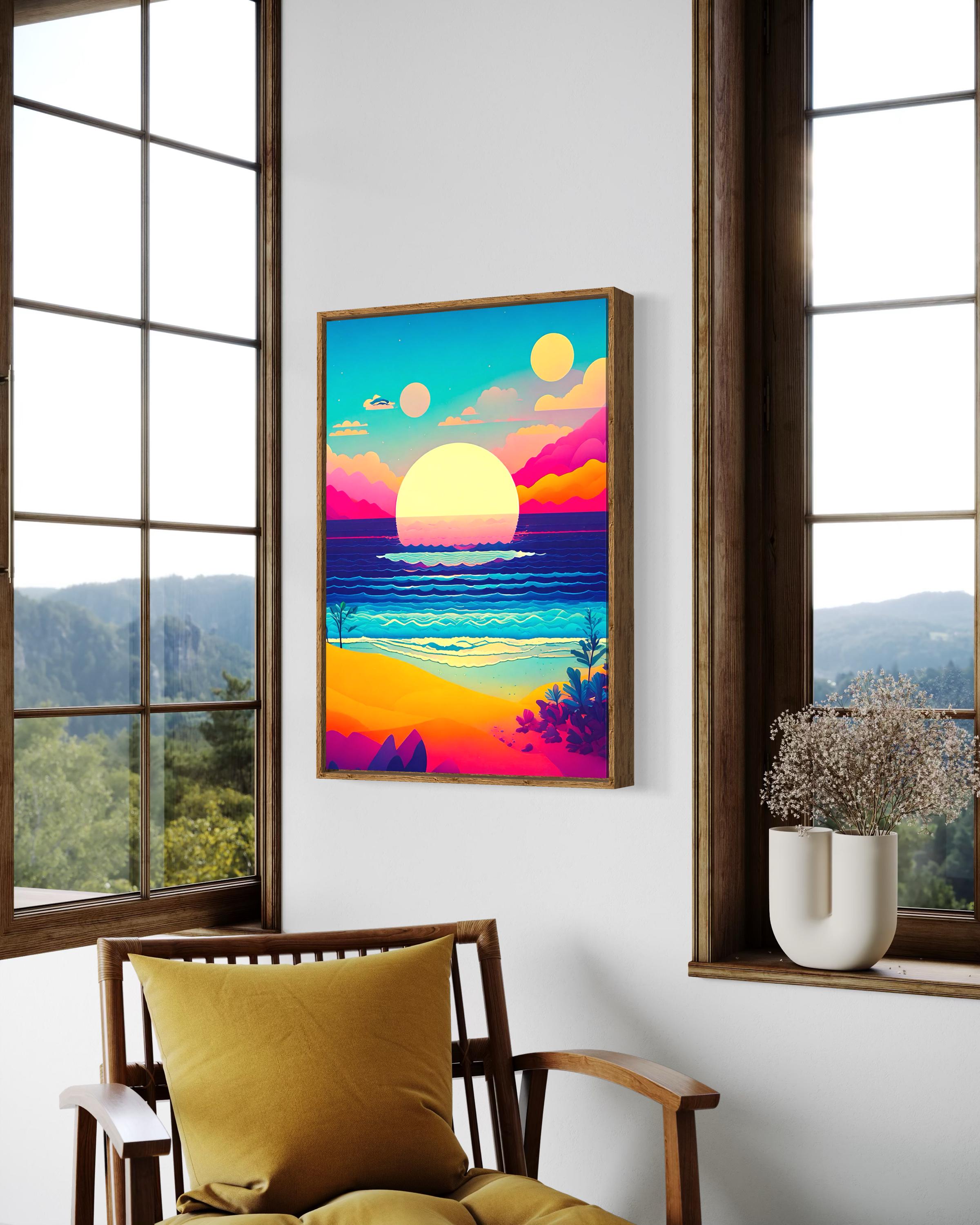 Modern Abstract Art Poster Download High Resolution Digital Poster ...