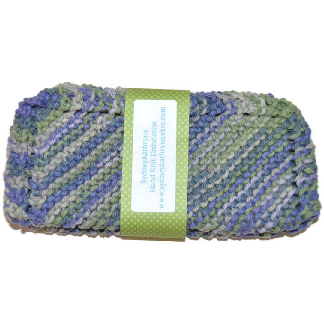 Hand Knit Dish Cloths Hand Knit Dish Cloths, Knitted Dishcloths ...