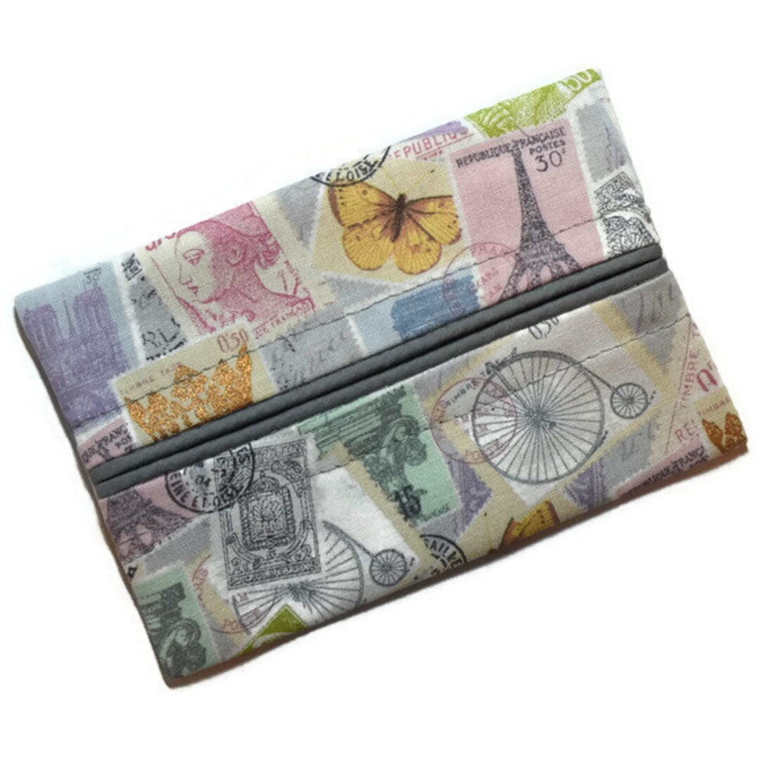 Travel Tissue Holder, Purse Size Tissue Holder, Travel Tissue Cozy ...