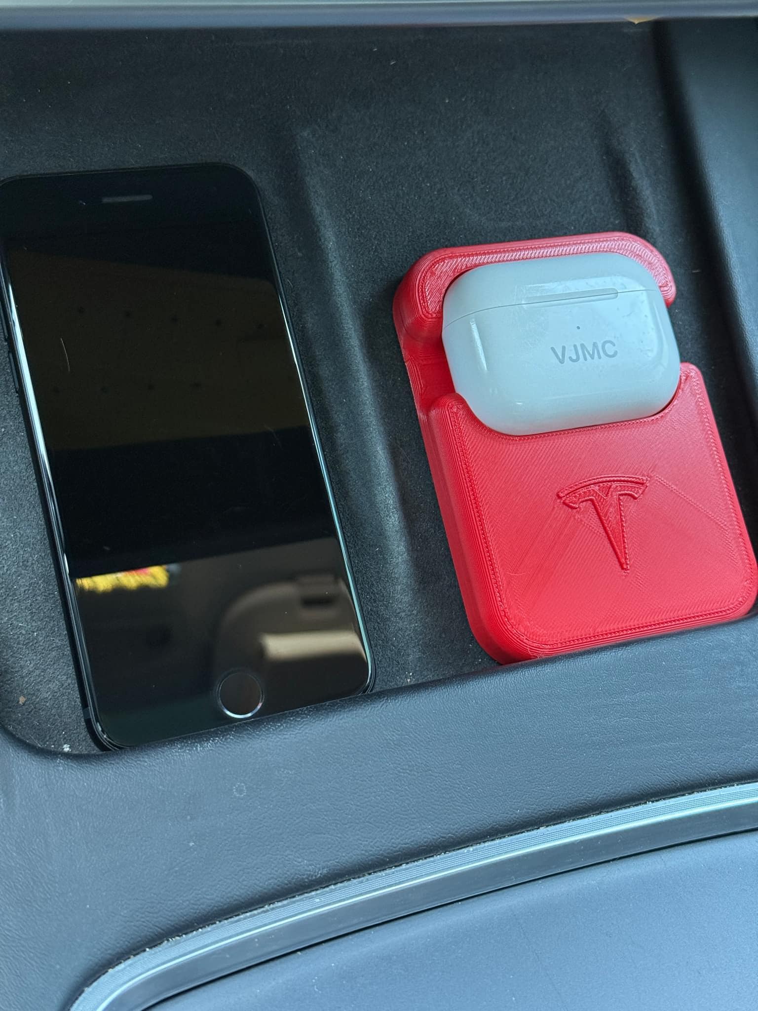 3D Printed Tesla Wireless Charging Pad Adapter for Airpods - Etsy