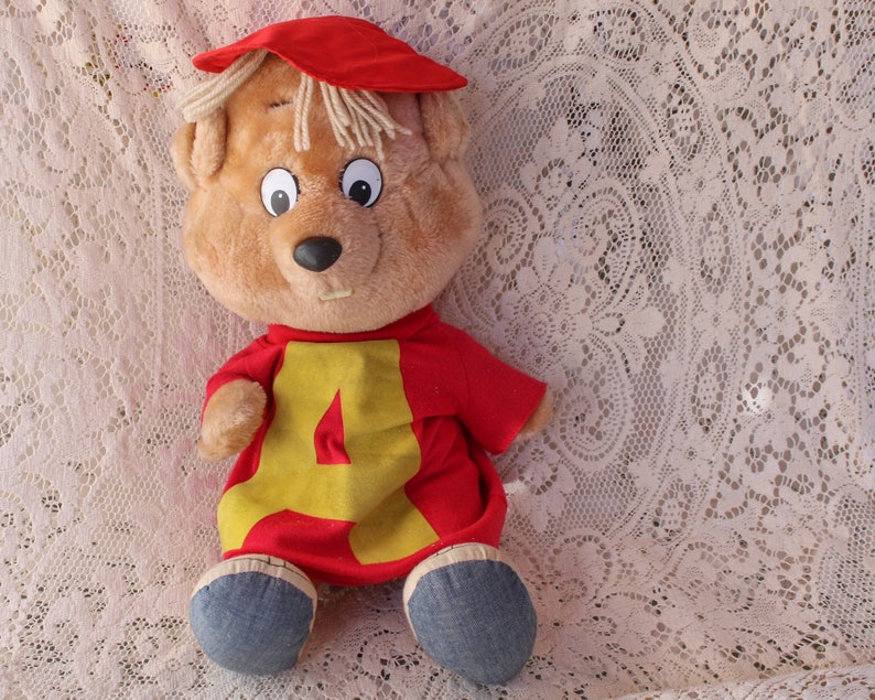 Talking Alvin Chipmunk Vintage 18 Inch Still Talking 1983 CBS | Etsy