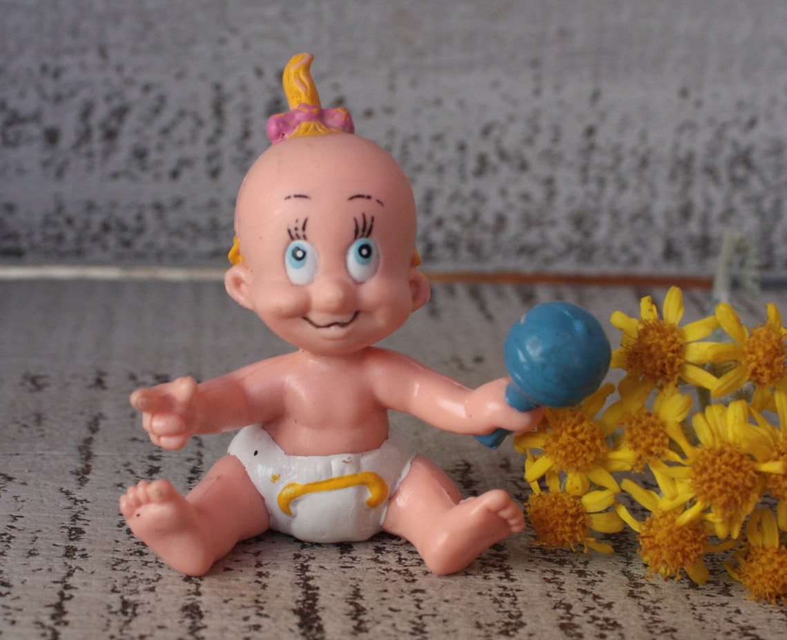 Baby Herman Roger Rabbit PCV figure Vintage Disney 1980s | Etsy