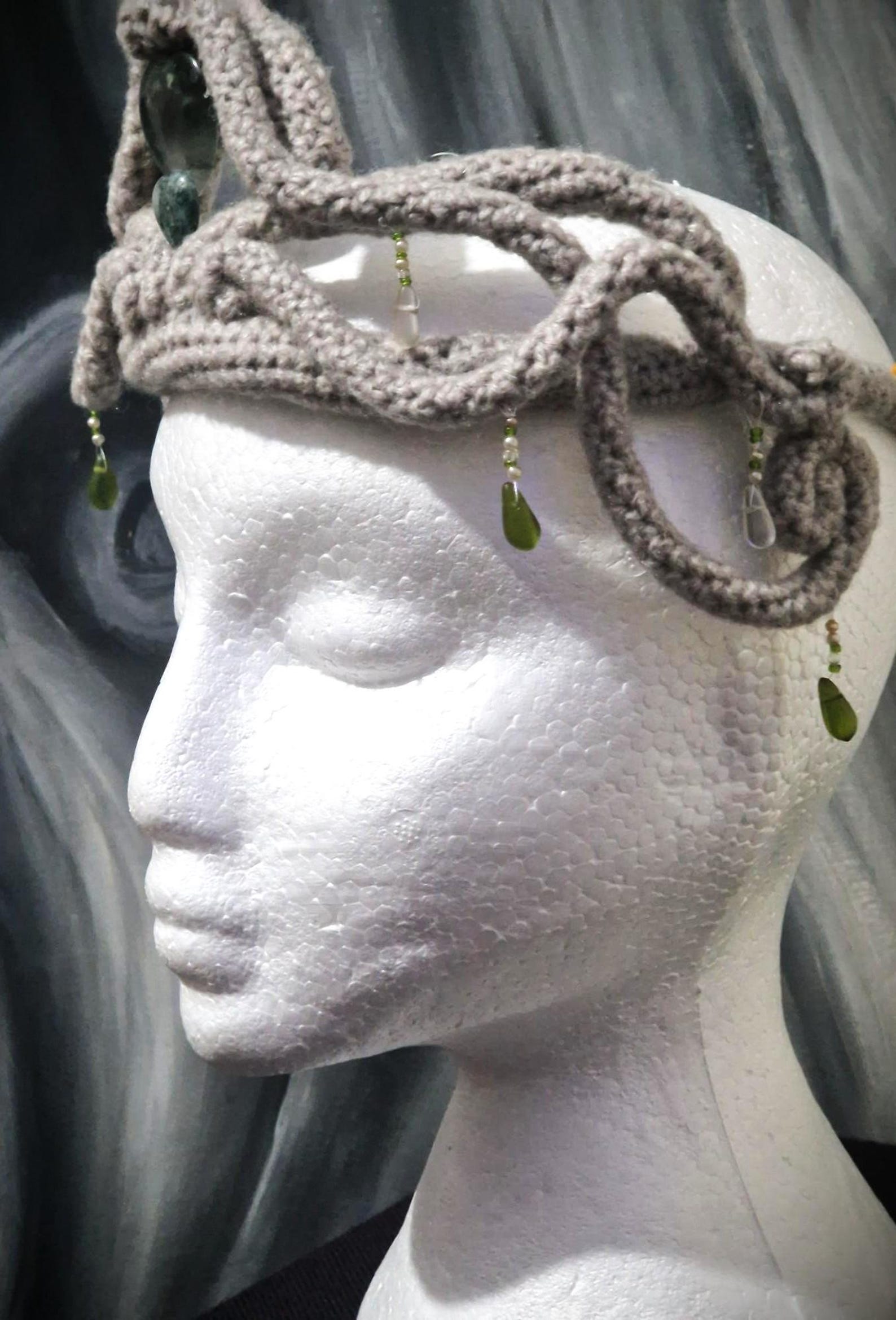 Crochet Tiara Crown Pattern Base - Pattern Only - Etsy