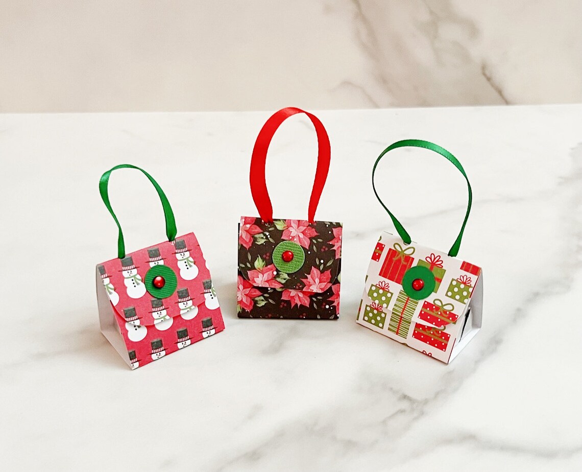 Set of 24 Christmas Party Favor Purses With Hershey Nugget® - Etsy