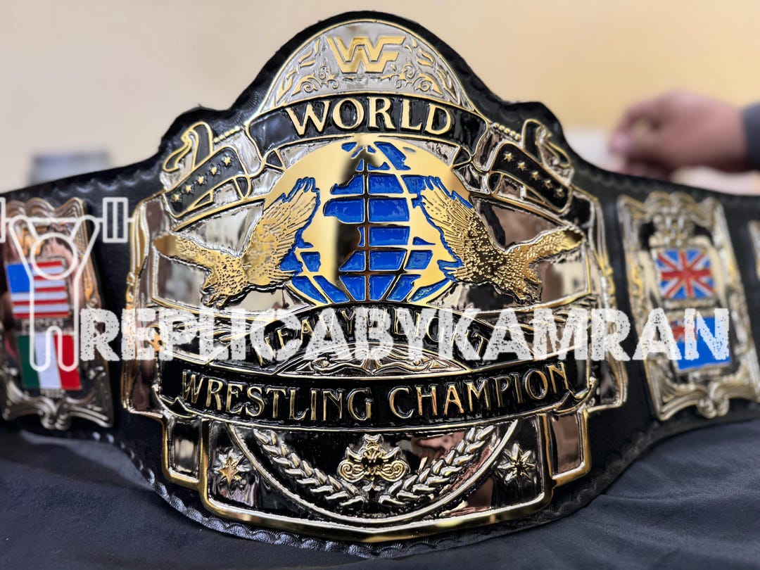 ANDRE 87 Championship Replica Belt Gold Plated 2MM/4MM Zinc Real ...