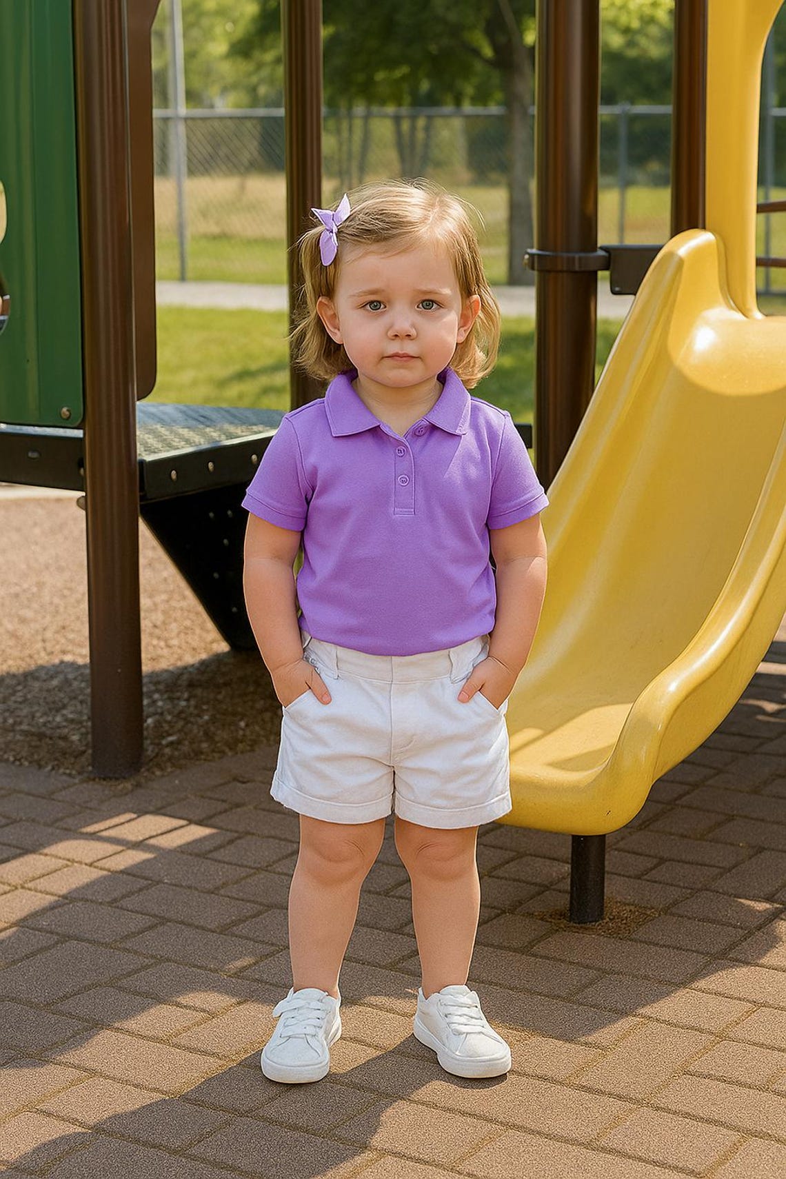Leo Polo Shirt PDF Sewing Pattern: Toddler & Kids Knit Top (sizes 1-6Y ...
