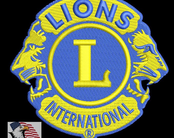 Lions Clubs International Self-adhesive Decal (contour Cut) - Etsy