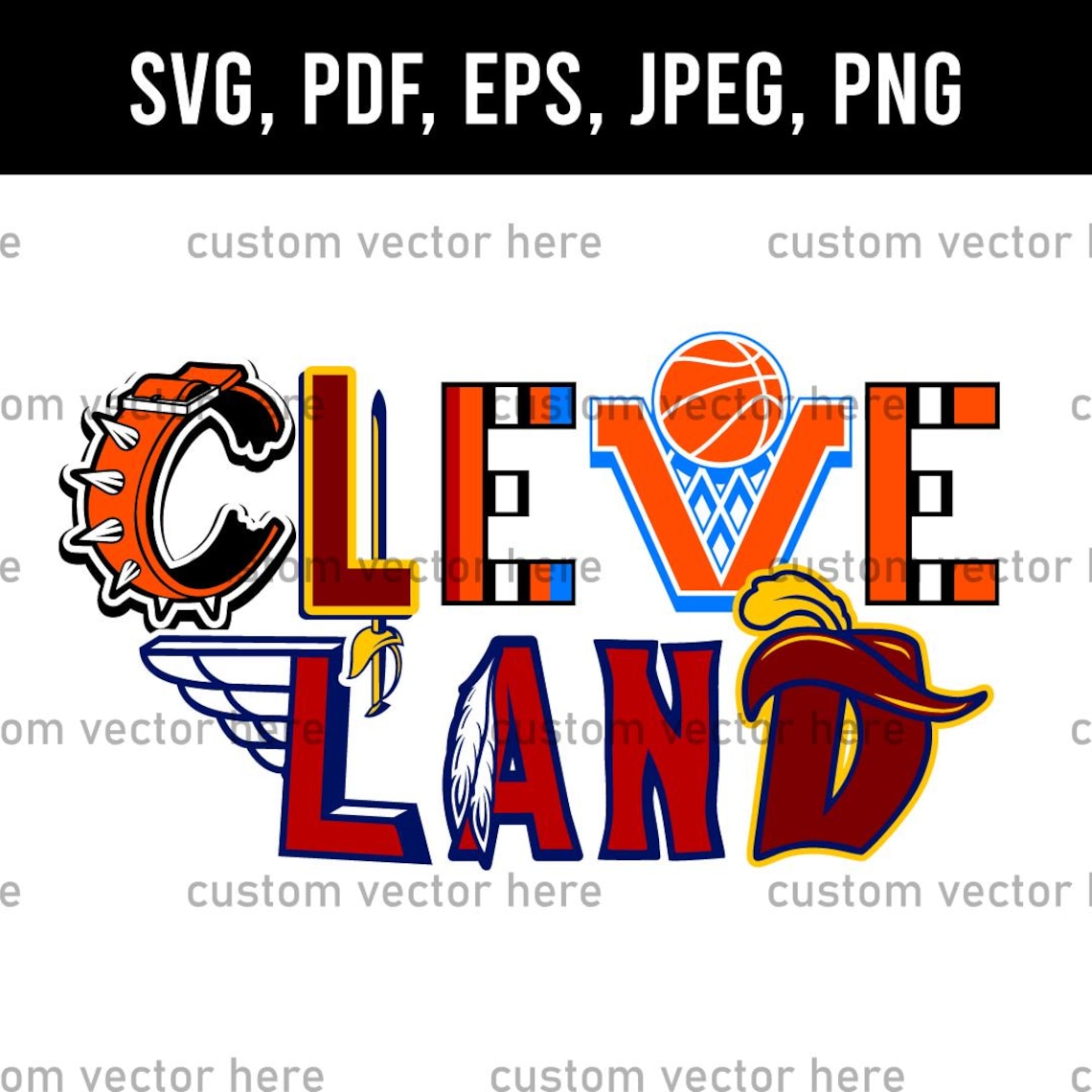 Cleveland Svg, Cleveland, Cleveland Browns Svg, Cleveland Fan Svg ...