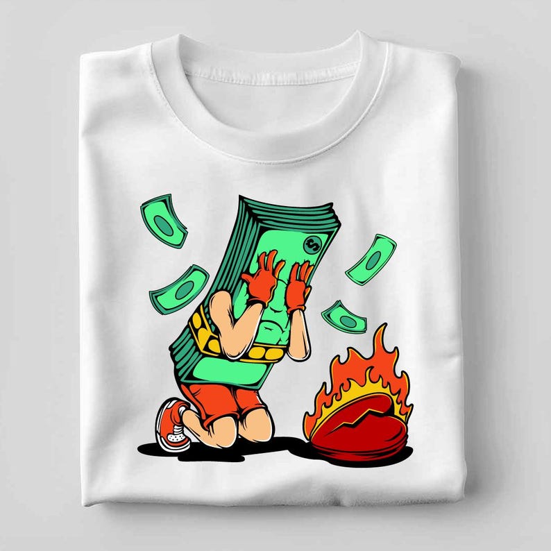 Crying Dollar Svg, Crying Money Svg, Money Clipart, Money Tshirt, Money ...