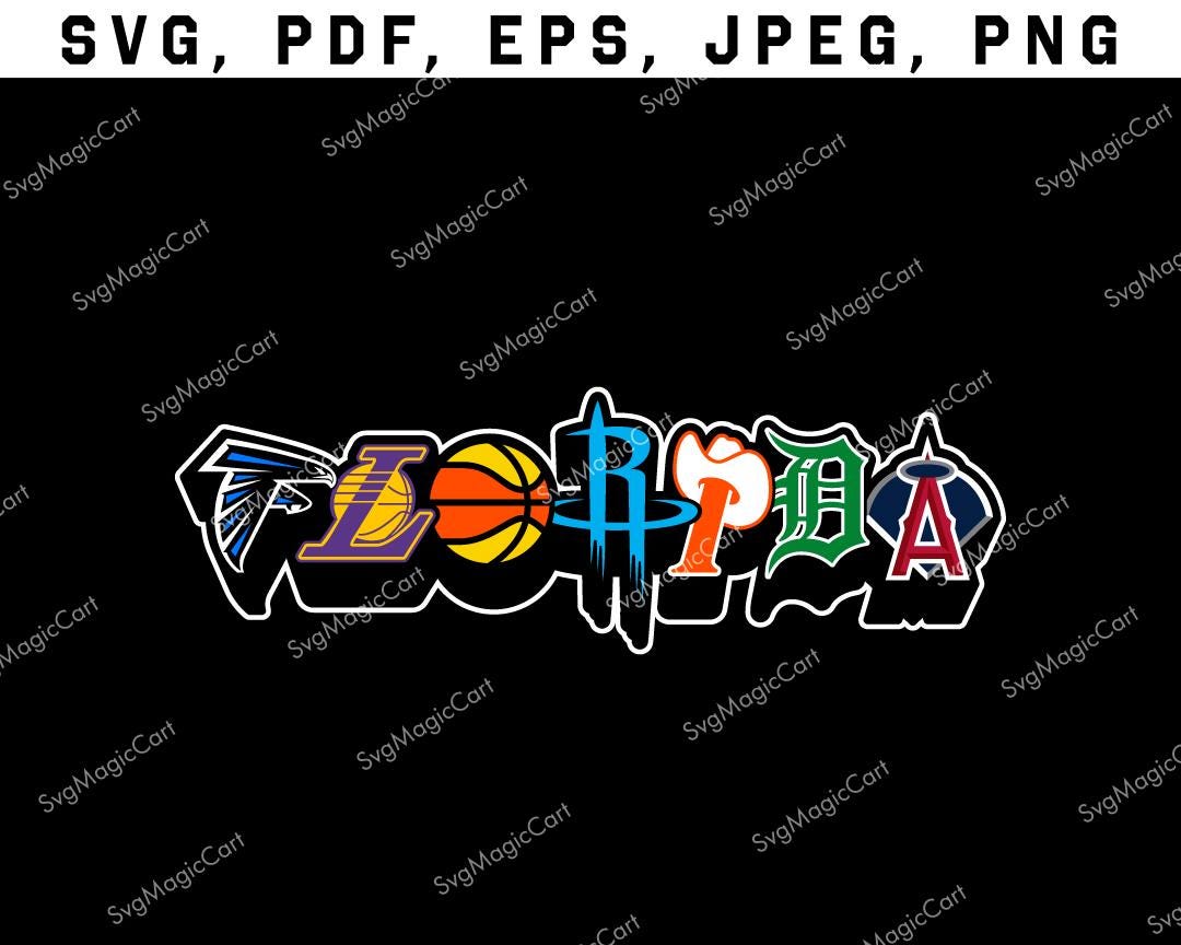 Florida Svg, Florida Gators Svg, Florida Map, Florida Shirt, Florida ...
