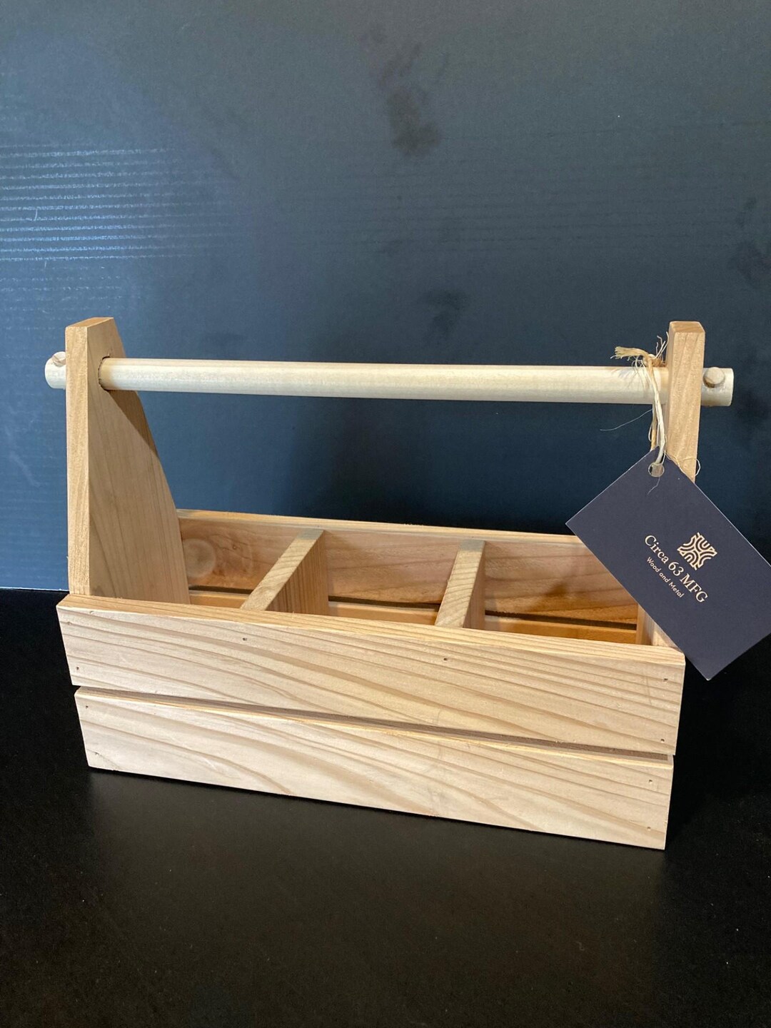 Hand Made Cedar Wood Tote Box for Kitchen, Home Decor, Storage ...