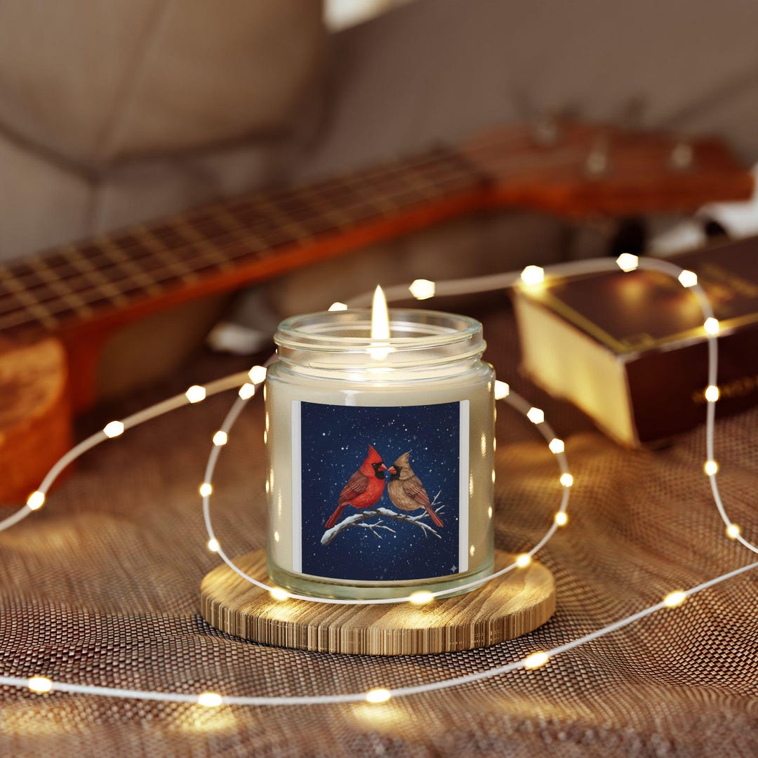 Cardinal Inspired Memory Loss Sympathy Gifts Spiritual Scented Candles ...