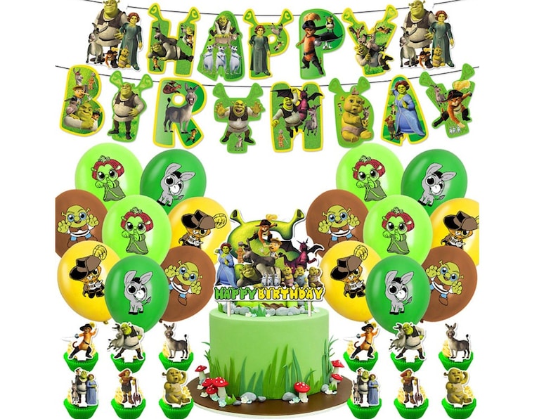 Cartoon Shrek Font Shrek Clipart Font SVG Clipart for Cricut Shrek ...