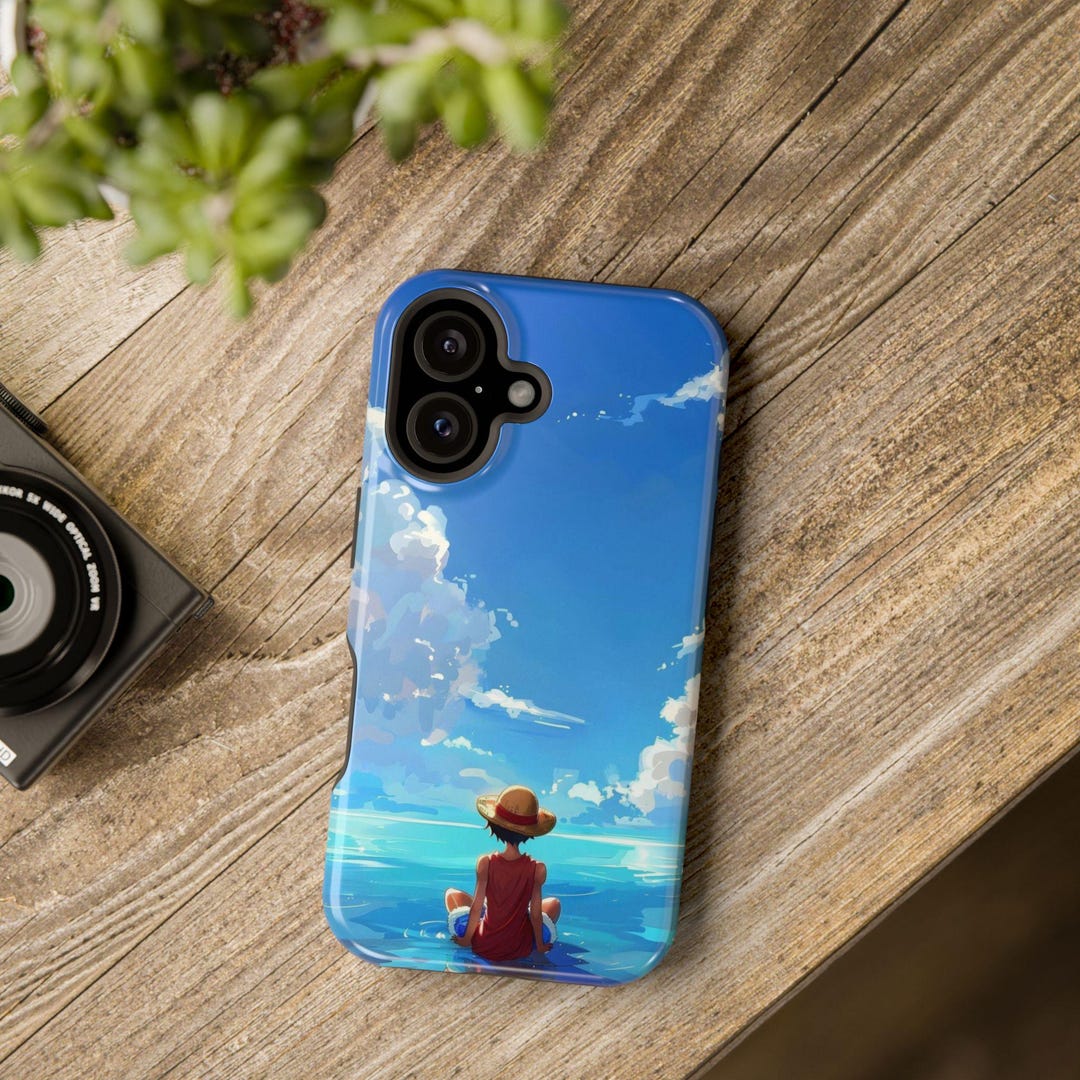 Anime One Piece Monkey D Luffy Phone Case, Tough Magnetic Cover, Otaku ...