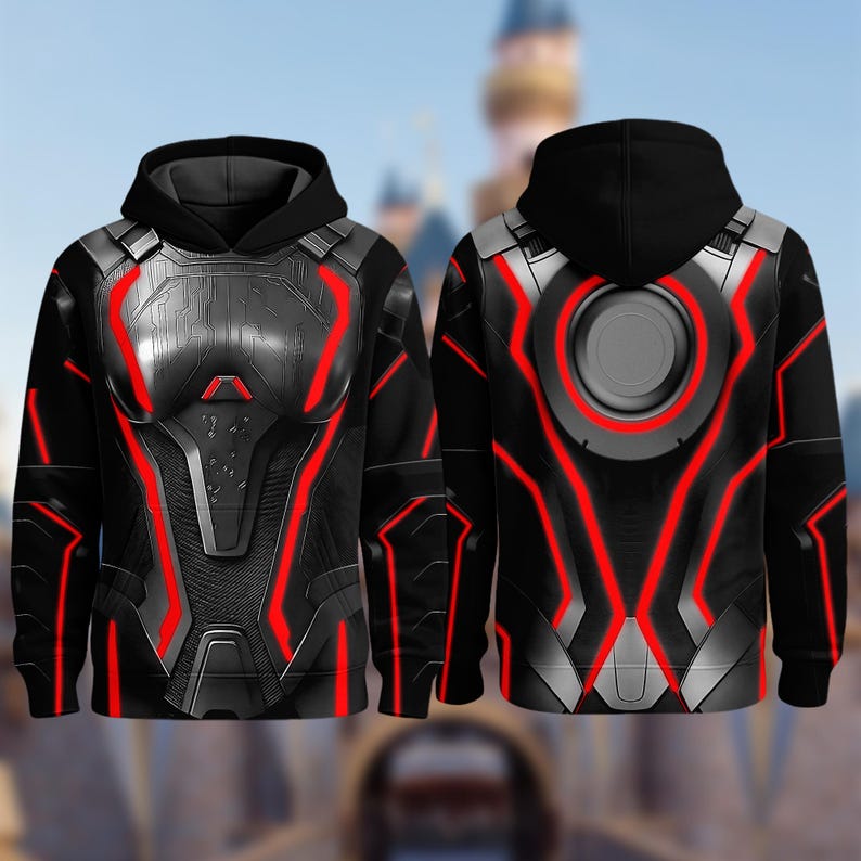 Tron:athena Halloween Costume 3D Hoodie, Tron Cosplay Costume, Land ...