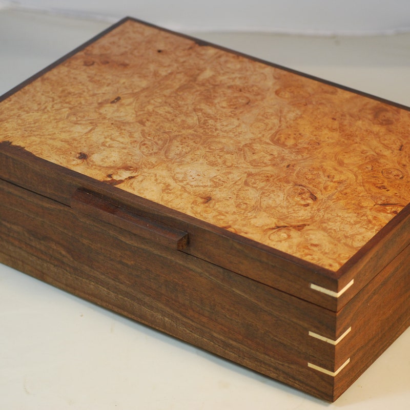 Walnut Valet Box - Etsy