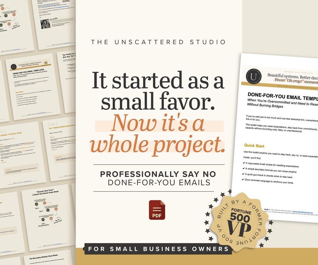 Client Scope Creep Email Template | Business Boundaries Email Script ...
