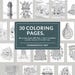 Printable House Coloring Pages: Cozy Cottage Designs (PDF Download, 8 ...