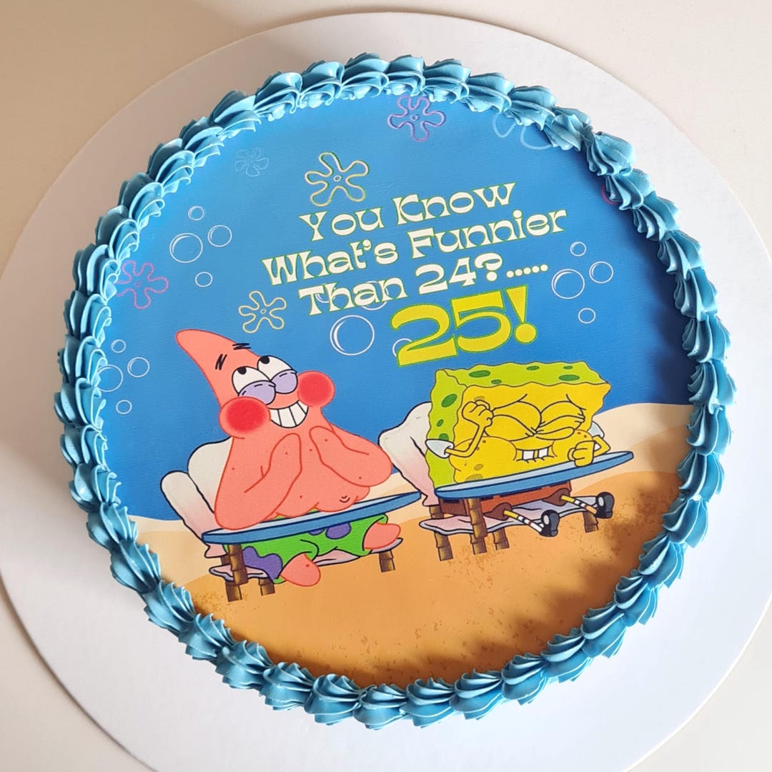 What's Funnier Than 24? 25! Digital Cake Topper (FILE DOWNLOAD) - Etsy