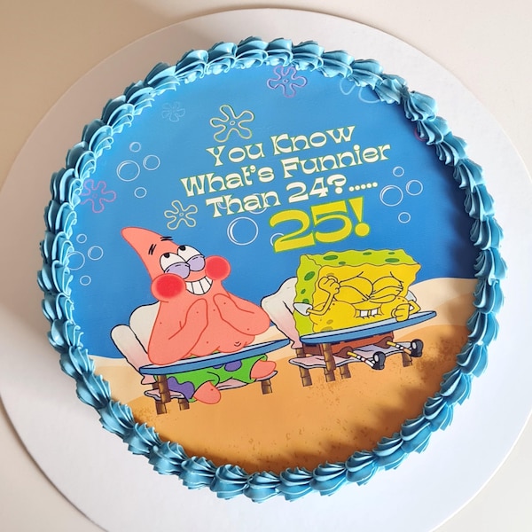 Spongebob Toppers Png - Etsy UK