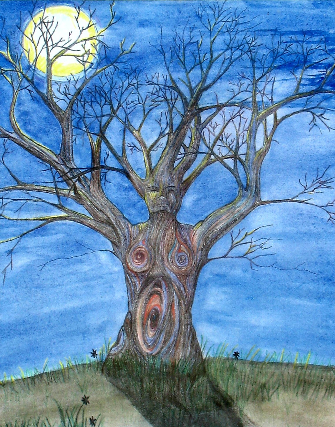 Tree Woman, Sensual Goddess, Wise Woman, Tree of Life, Dryad, Sprite ...