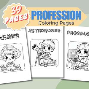 Profession Coloring Pages L 39 Coloring Pages L Easy Kids Coloring ...