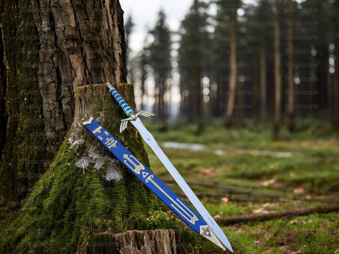 Hand Forged Zelda Master Sword links Sword Replica handmade Fantasy ...