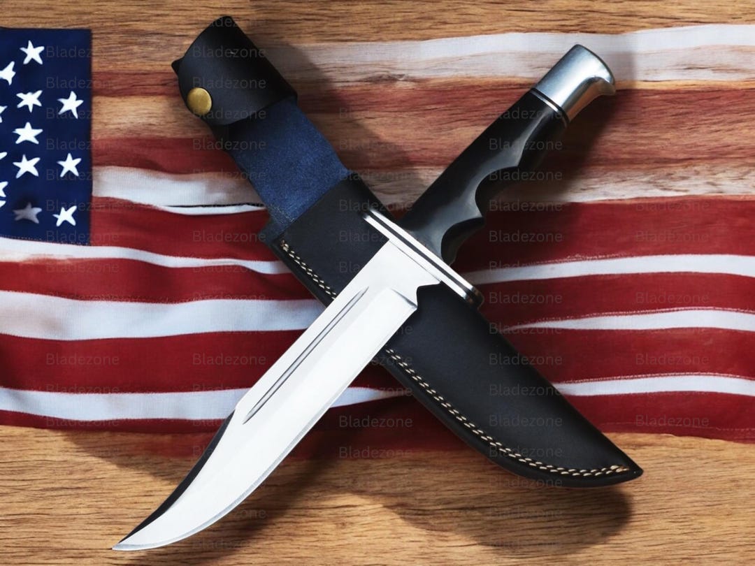 Bloody Ghostface Knife | Scream Movie Replica Buck 120 Horror Prop Real ...