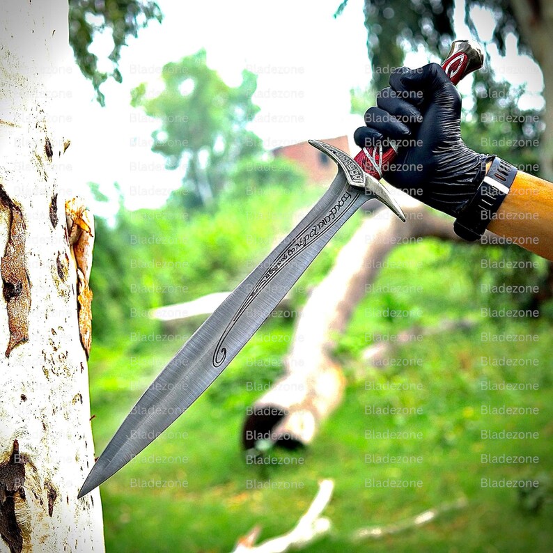 Handmade Fantasy Short Sword Replica - Medieval Cosplay Sword ...