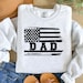 Dad Distressed American Flag SVG: Patriotic Cut File (digital Download ...
