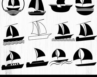 Sailing Boat SVG, Sailboat Svg, Sailing SVG, Sail Boat Cricut, Sailboat ...