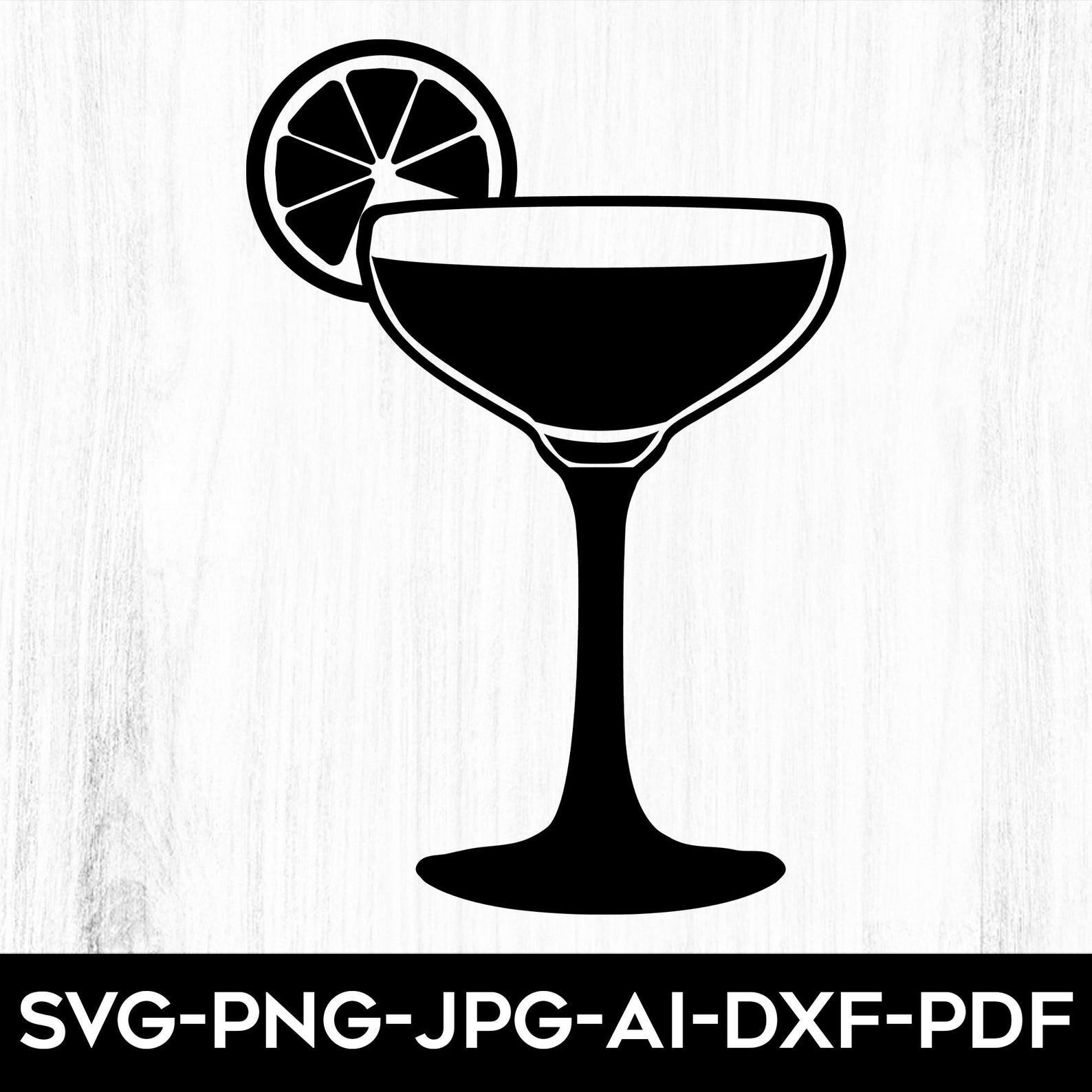 Margarita Svg, Margarita Cut File, Margarita Glass SVG, Margarita ...