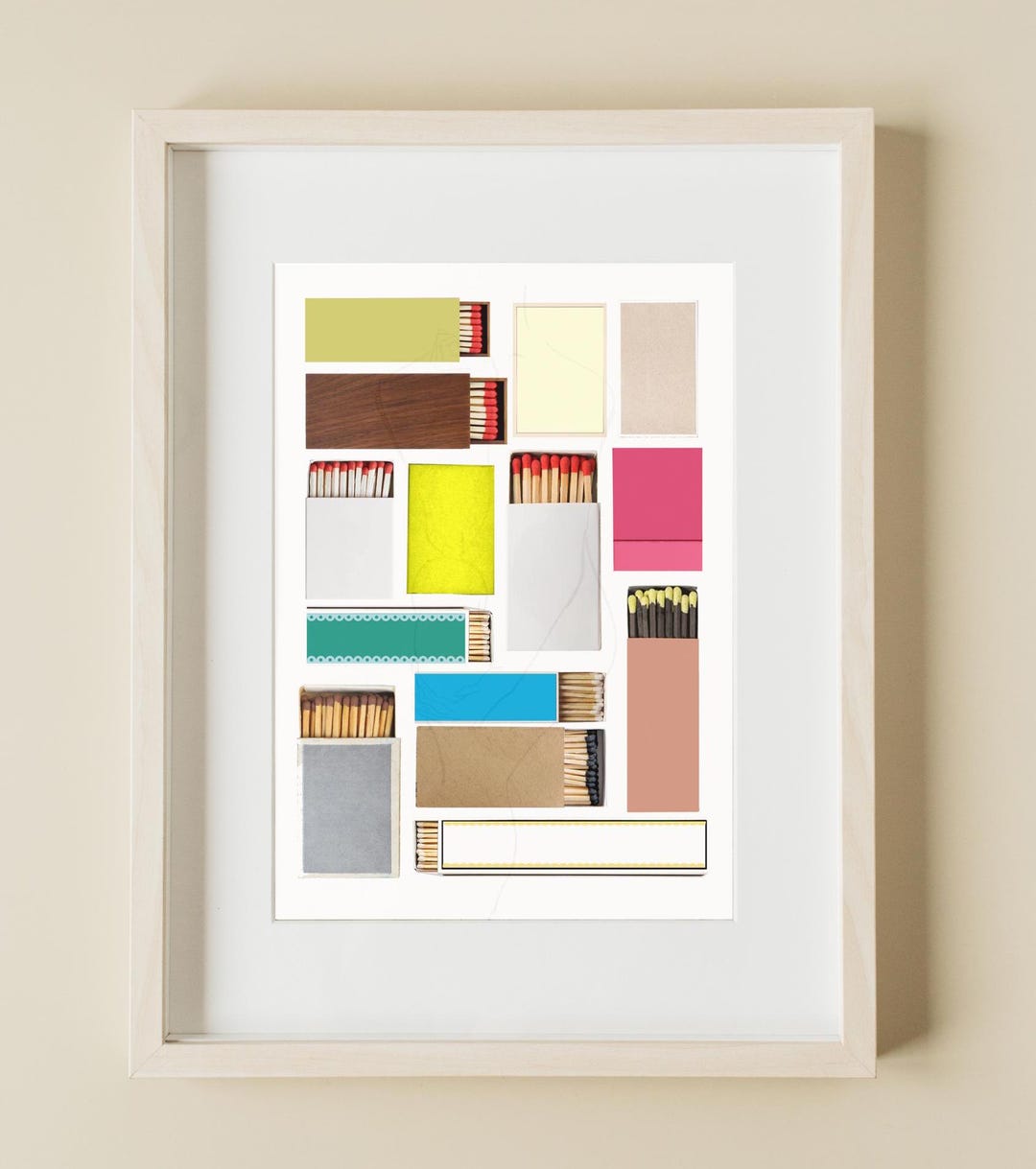 Matchbox Poster Template - A3 Printable Download (JPEG & PSD) - Etsy ...