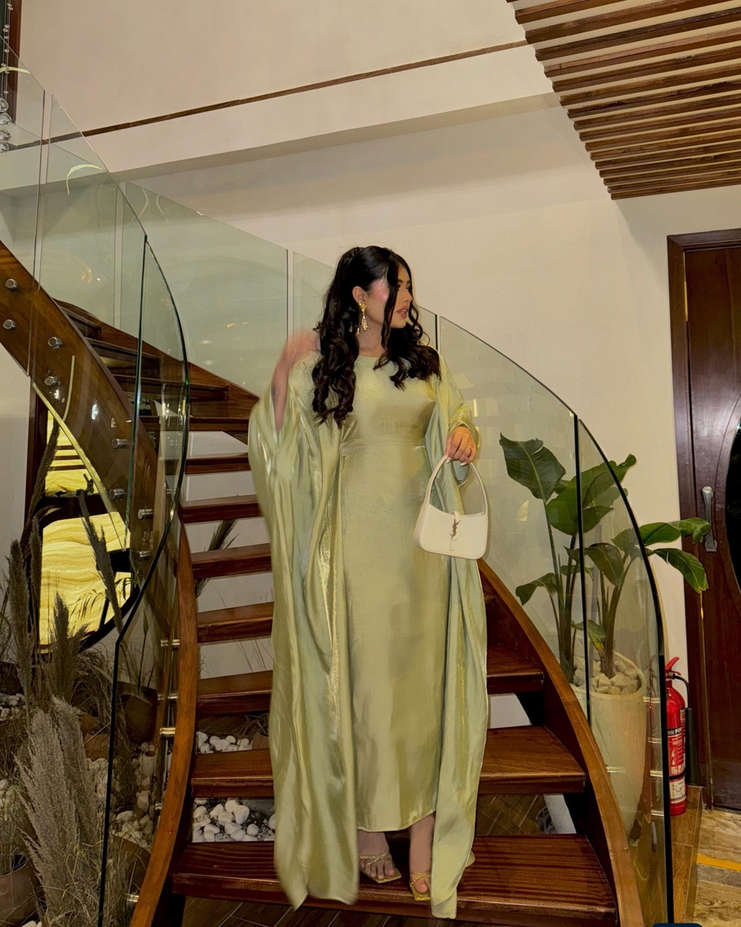 Modest Butterfly Kaftan Dress Maxi Dress Luxury Abaya Ramadan Islamic ...