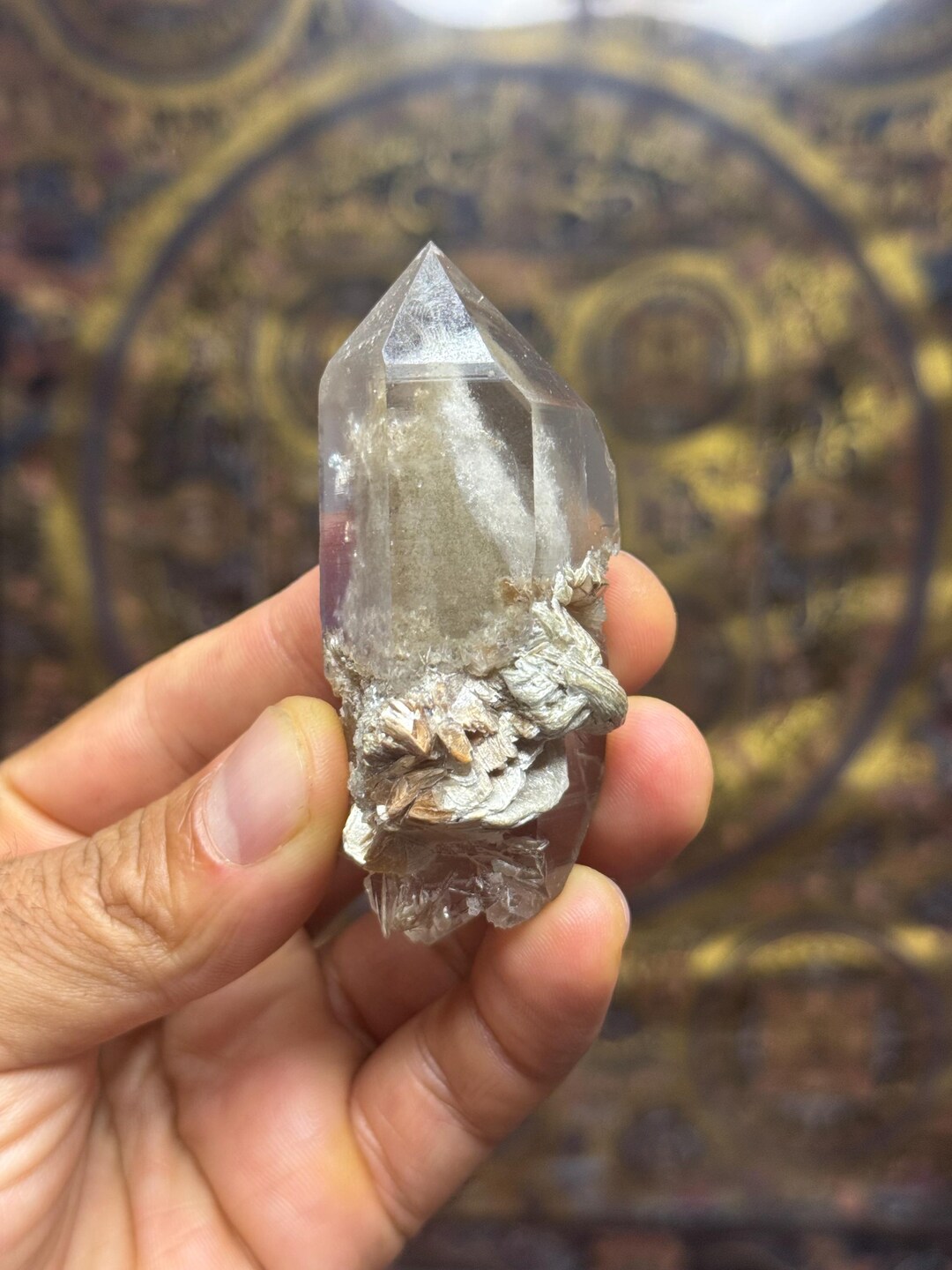 Smoky Quartz With Mica & Ghost Inclusion – Natural Himalayan Crystal - Etsy