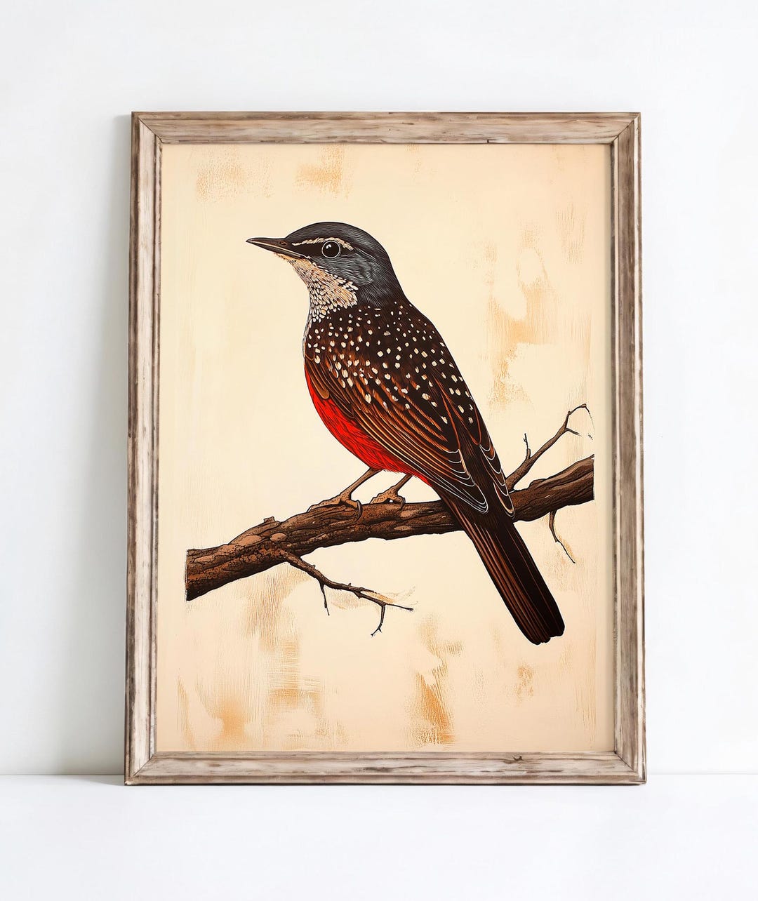 Redwing Bird Print | Digital Download - Etsy