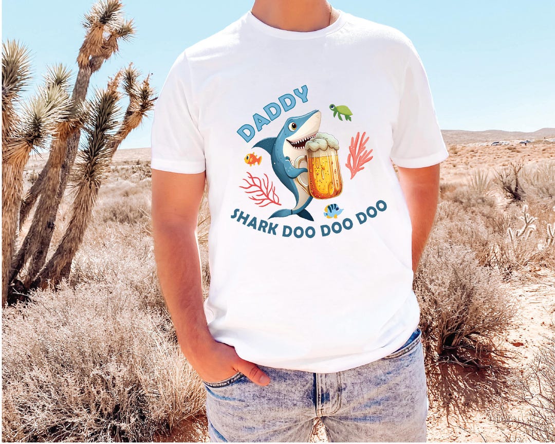 Daddy Shark Do Do Do Shirt Daddy Shark Shirt Gift for Dad Fathers Day ...