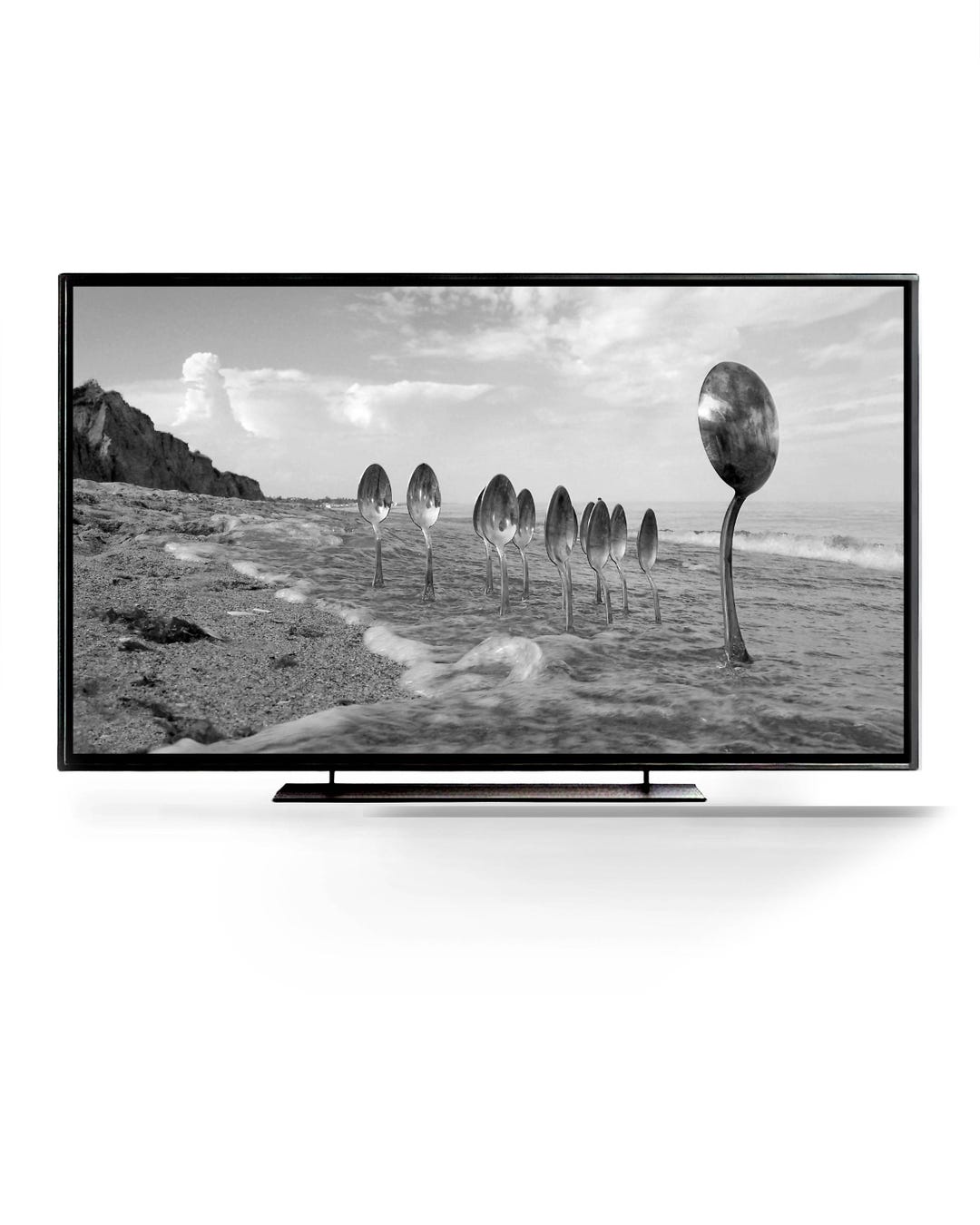 Samsung Frame TV 4K - Black and White Photo, the Chef Dominance Still ...