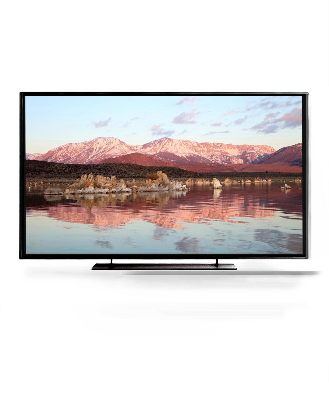 Mono Lake Frame TV 4k Art: Sierra Nevada Reflection Tv Background ...