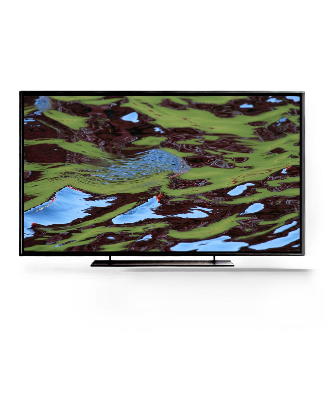 Samsung Frame TV 8K,4K Photo in Green and Blue - Nordic Digital Wall ...