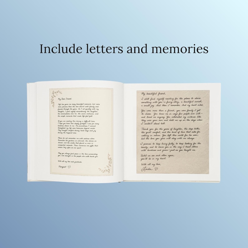Turn Sympathy Cards Into a Book | Sympathy Card Keepsake Album ...