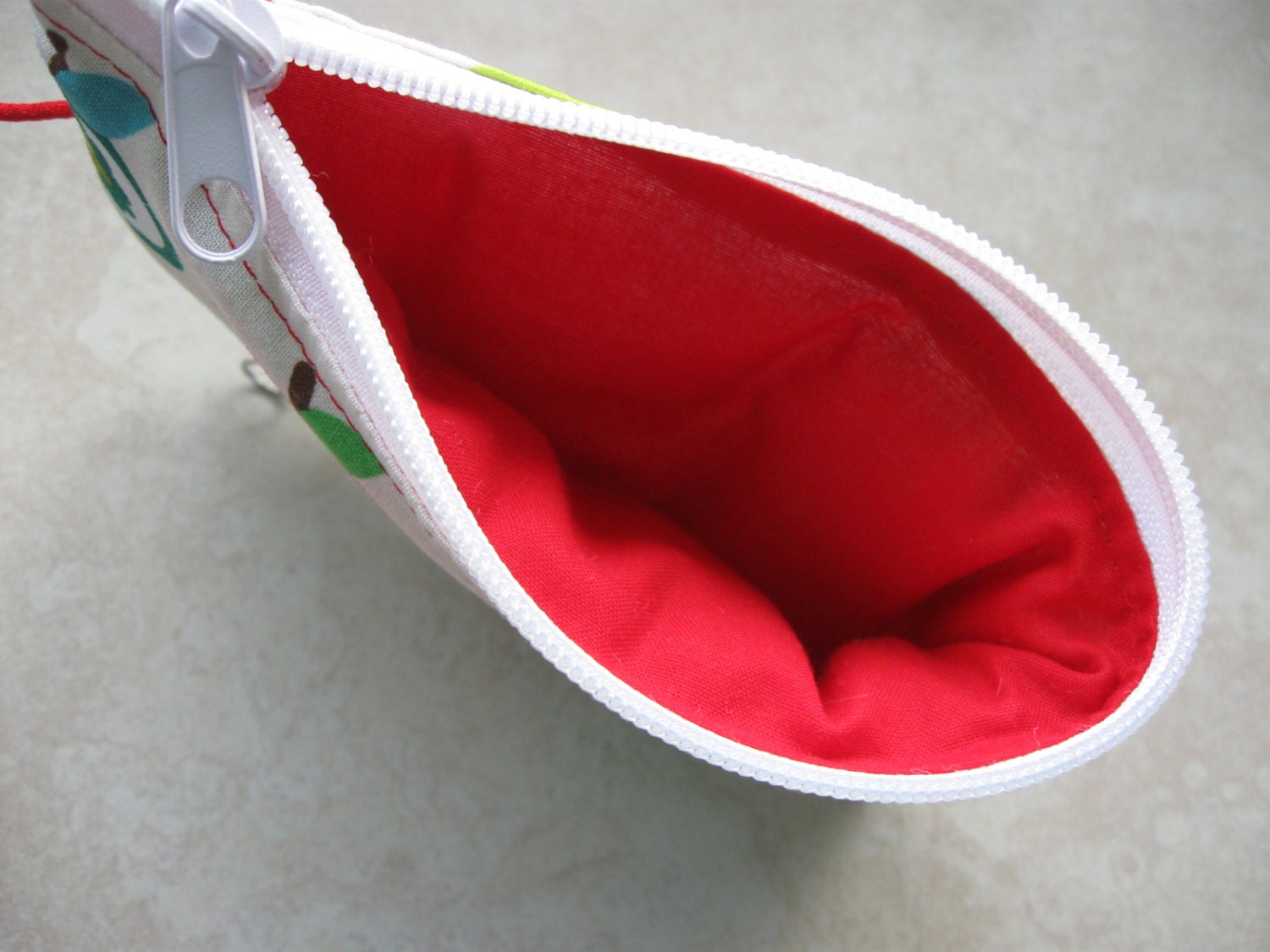 Printed Apple Print Padded Makeup Jewelry Bag - Etsy