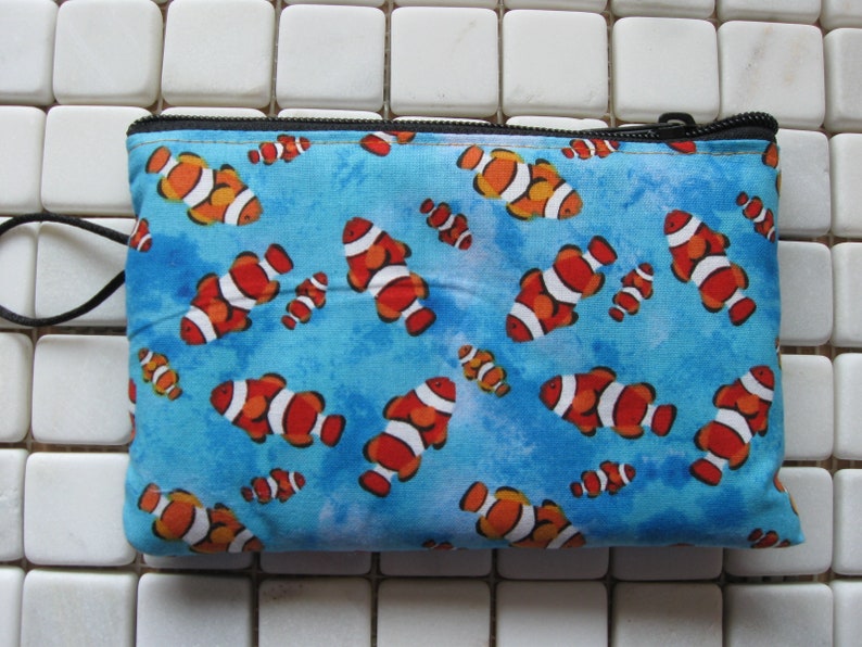 Clown Fish in Water Look Padded Bag - Etsy