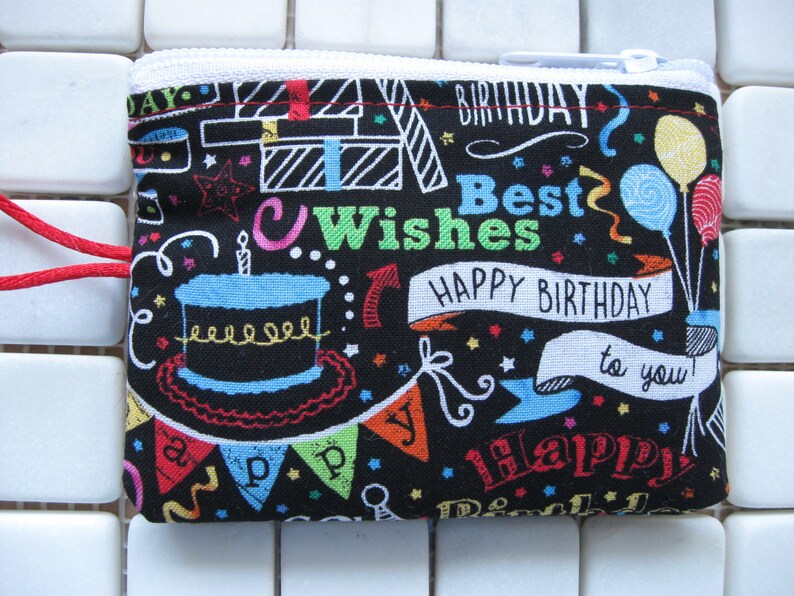 Happy Birthday Print Mini Bag - Etsy