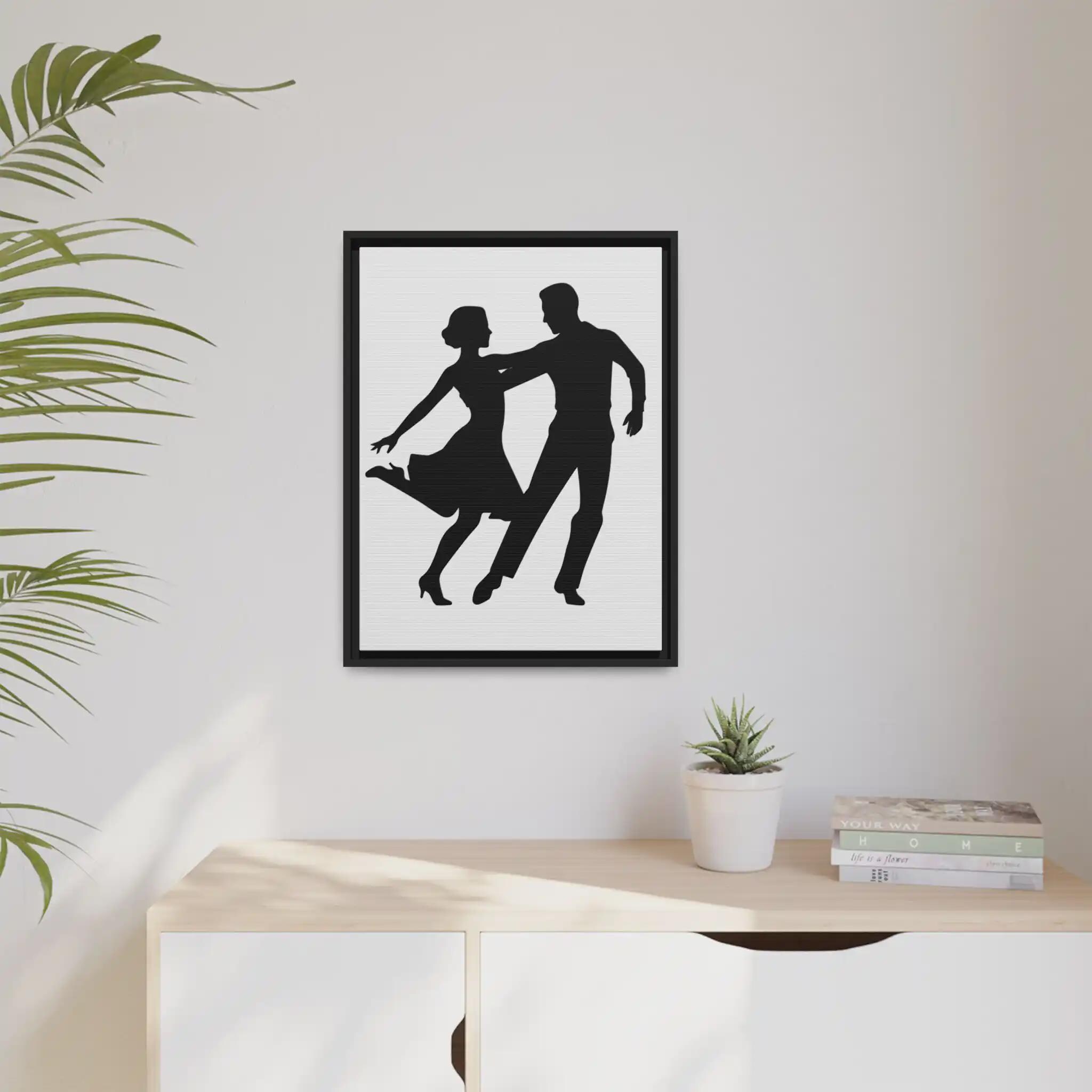 Swing Dance Couple SVG Bundle, Retro Silhouette Clipart (digital ...