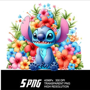 5 PNG Stitch Flowers Design Stitch Love Flowers Png High Resolution ...