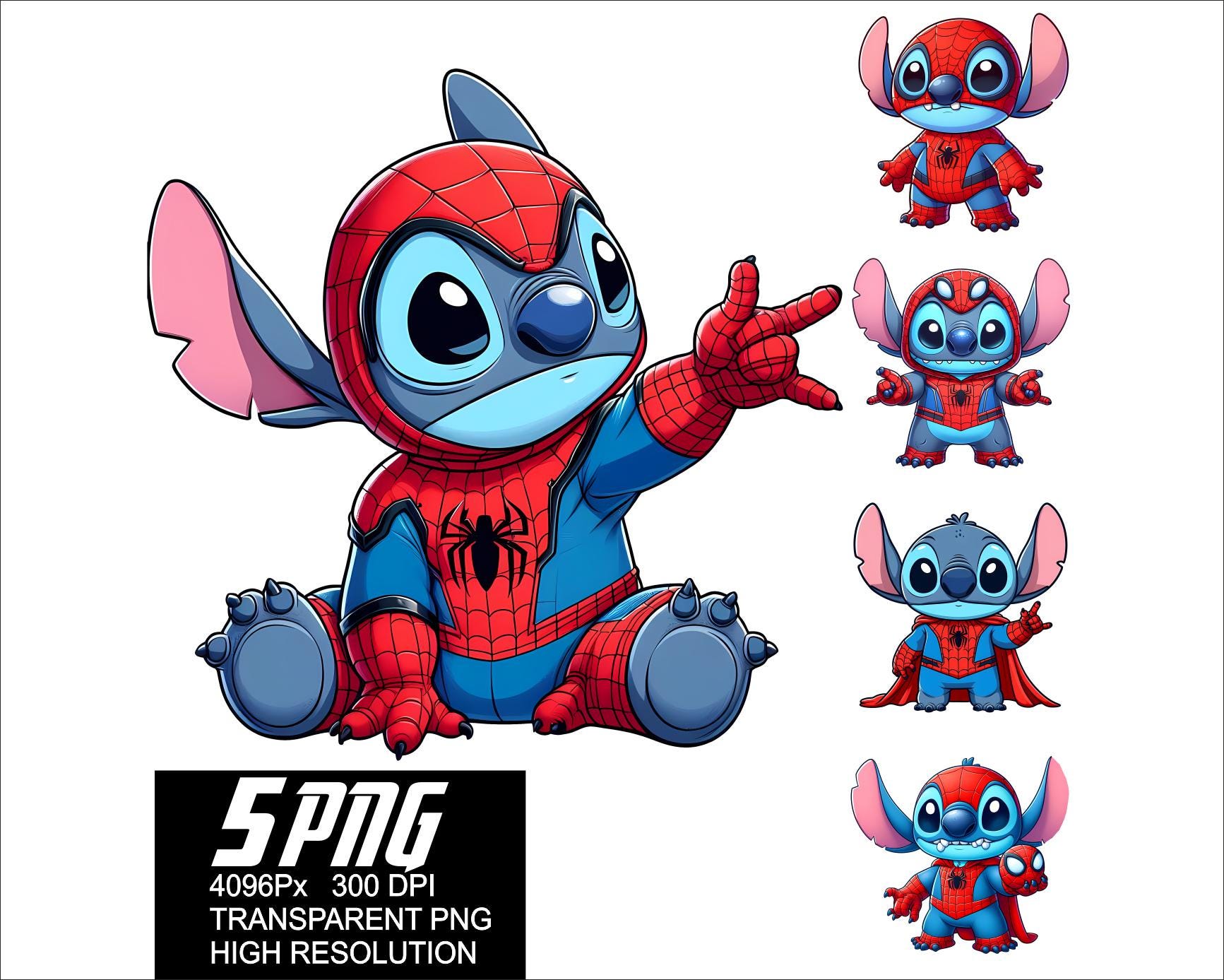 5 PNG Spider Stitch Hero Design Heroes Stitch Clipart Png High ...