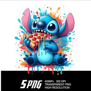 5 PNG Stitch Pizza Design Pizza Stitch Png High Resolution 4096px ...