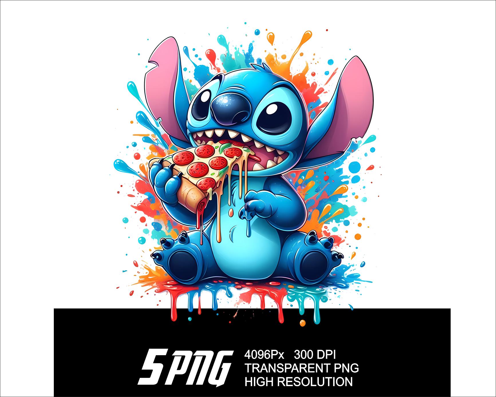 5 PNG Stitch Pizza Design Pizza Stitch Png High Resolution 4096px ...