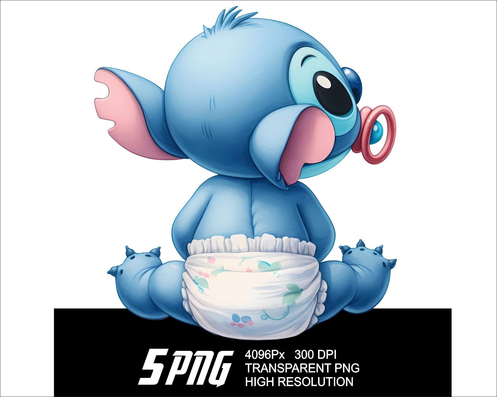 5 PNG Stitch Baby Boy Design Stitch High High Resolution 4096px Designs ...